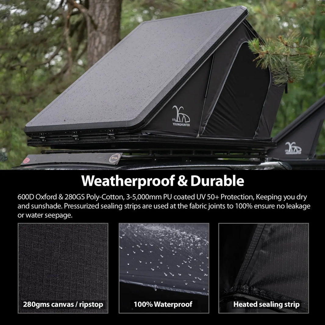 Aluminum Hard Shell Car Roof Tent for Ultimate Camping – Younghunter