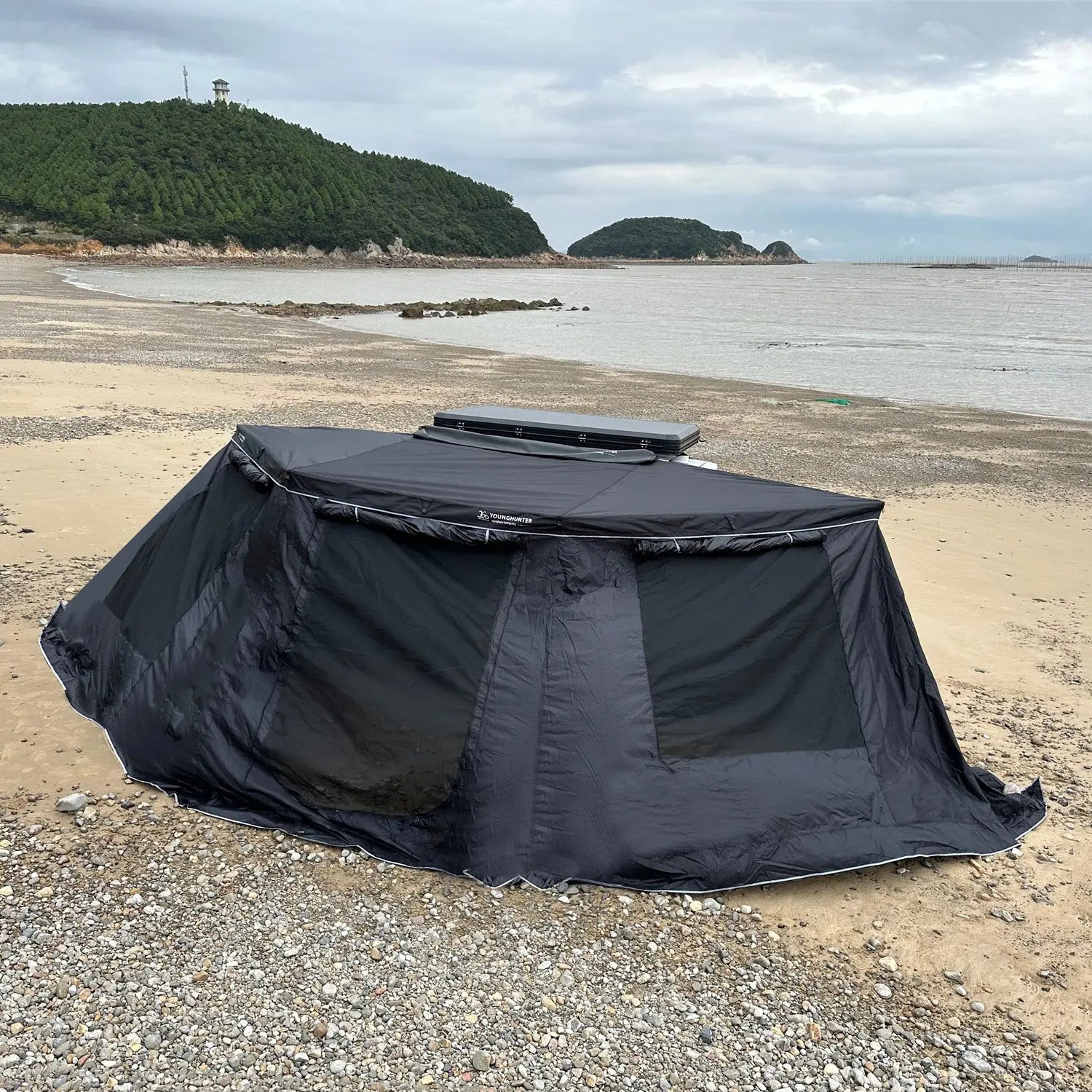 Younghunter 180 Degree Overland SUV Tent Canopy Sunshade Car Side