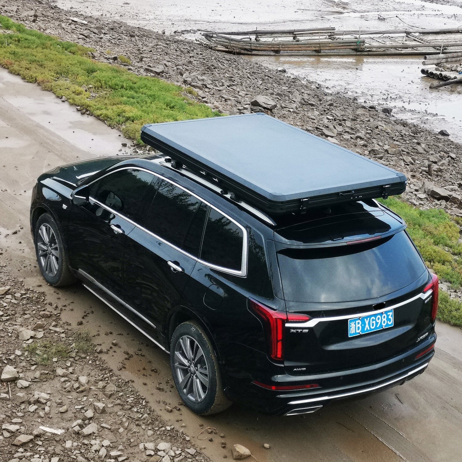 Camping SUV Rooftop Aluminum Hard Shell Car Roof Tent – Younghunter